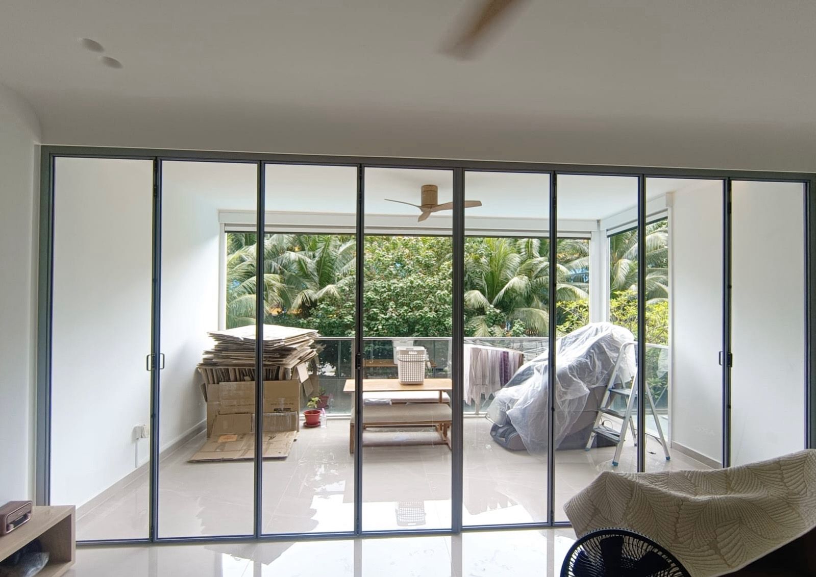 Renovation Ideas - Balcony Glass Doors - Metal and Aluminium Fabrication