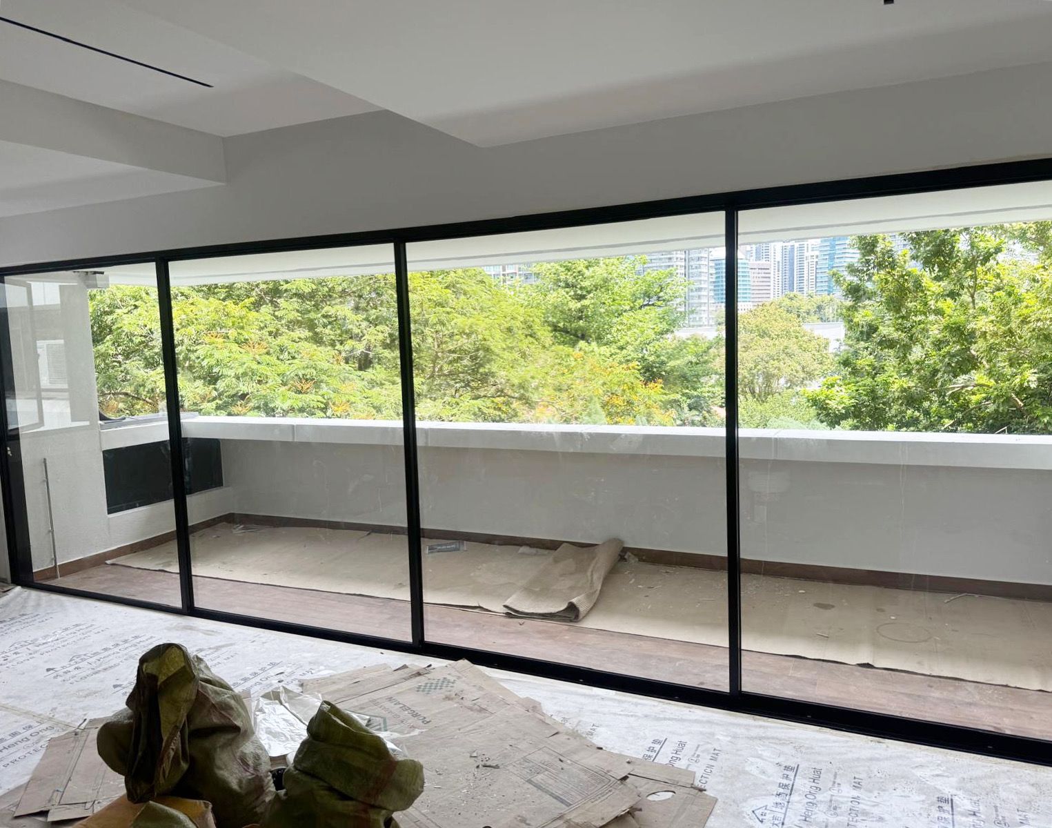 Renovation Ideas - Balcony Glass Doors - Metal and Aluminium Fabrication