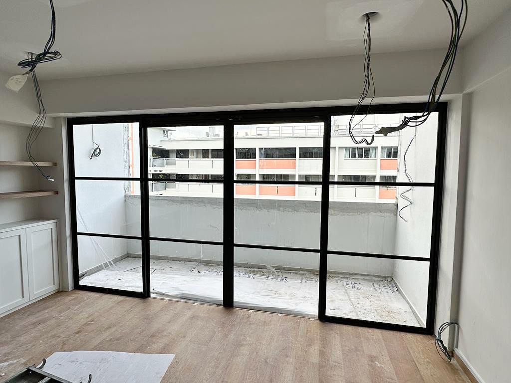 Renovation Ideas - Balcony Glass Doors - Metal and Aluminium Fabrication