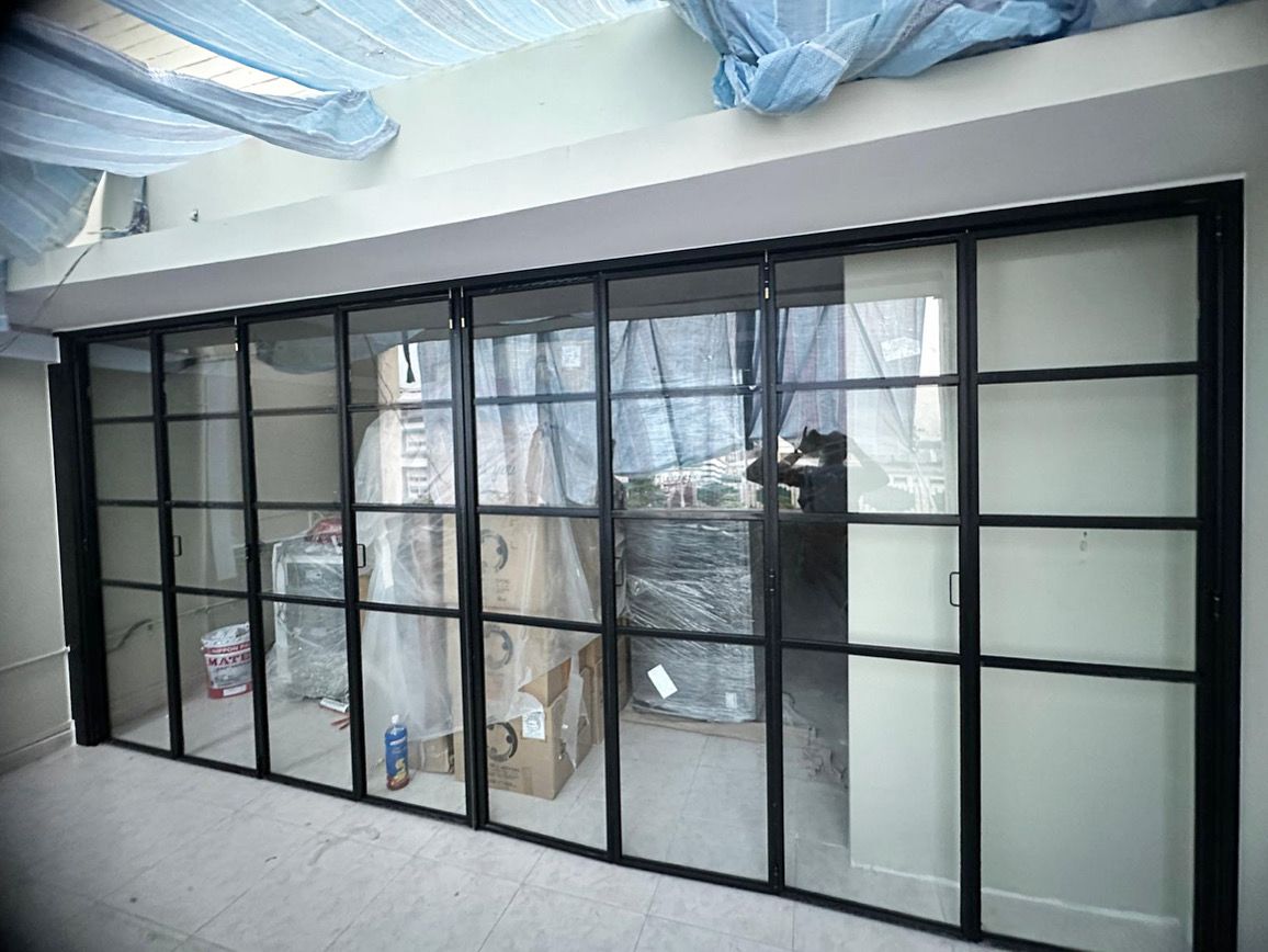 Renovation Ideas - Balcony Glass Doors - Metal and Aluminium Fabrication