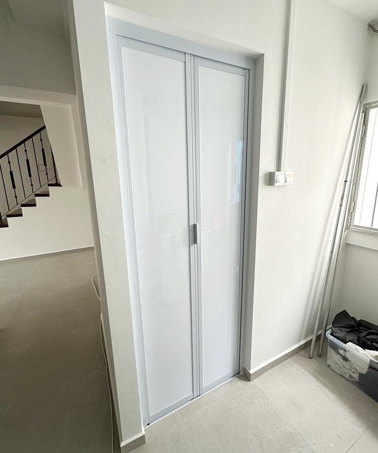 PVC Bifold Toilet Door Supplier | Singapore - Metal and Aluminium ...