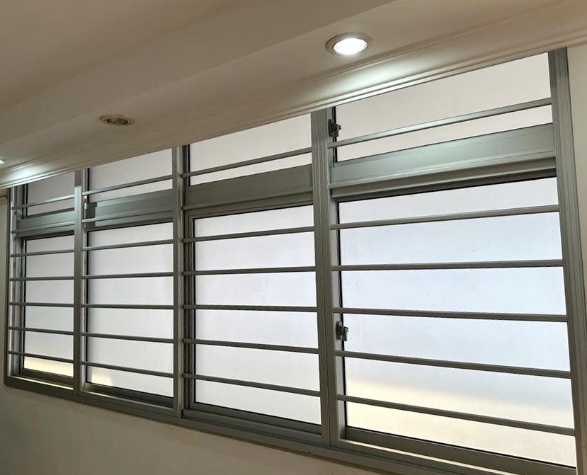 Renovation Ideas - HDB Corridor Windows - Metal and Aluminium Fabrication