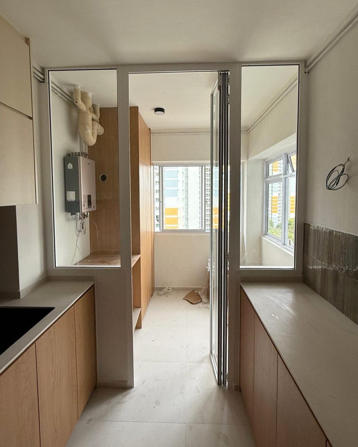 Renovation Ideas - Kitchen to Service Yard Windows and Doors - Metal ...