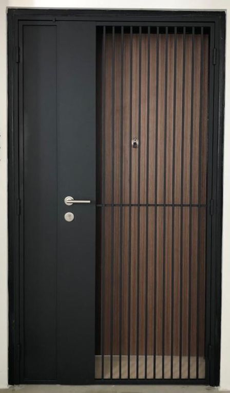 Metal Gate - SH042 Industrial Ladder-Styled Grille