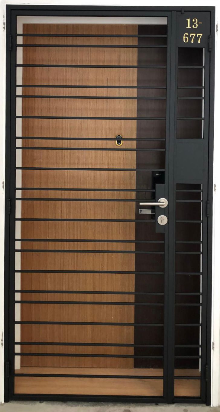 Metal Gate - SH042 Industrial Ladder-Styled Grille