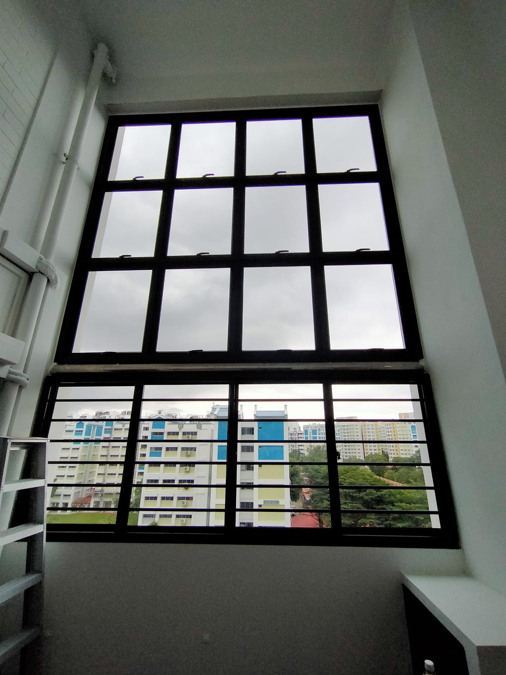 HDB Mansionette Full Height Balcony Windows
